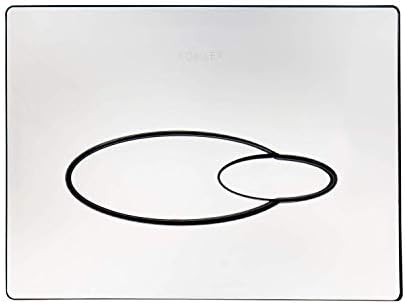 KOHLER LYNK Pneumatic Dual-flush Faceplate in Polished Chrome color ...