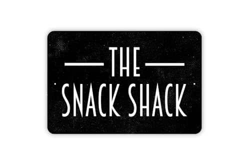 Amazon.com: The Snack Shack Sign Metal Tin Sign : Home & Kitchen