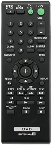 Amazon.com: Allimity RMT-D197A Replaced Remote Control fit for Sony DVD ...