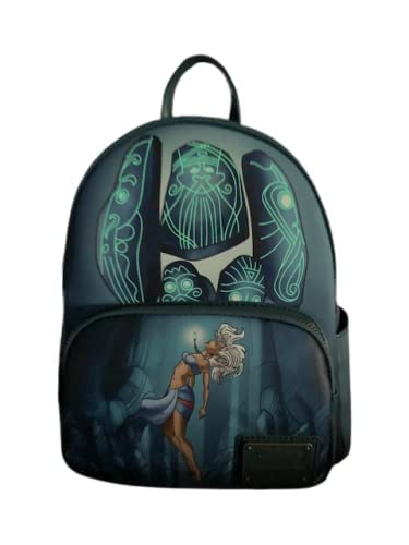 Buy Atlantis Glow in the Dark Mini Backpack Loungefly Disney Exclusive ...