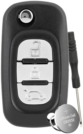 3 Buttons Best Car Key Replacement Case For Ford KA MK2 2008-2016 Key ...