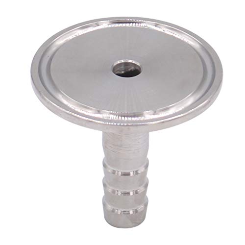 Snapklik.com : 2 Pack 1.5 Tri Clamp To 3/8 Hose Barbed Adapter SUS304 ...