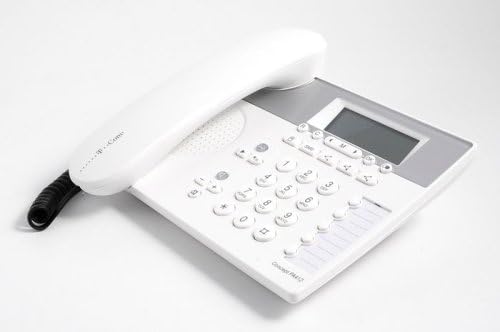T-Concept PA412 polarweiß schnurgebundenes Telefon: Amazon.de ...