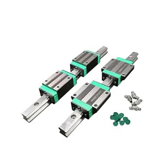 Sliding Rail Linear Bearing Slider Block 4pcs HGW15CC Slider Blocks ...