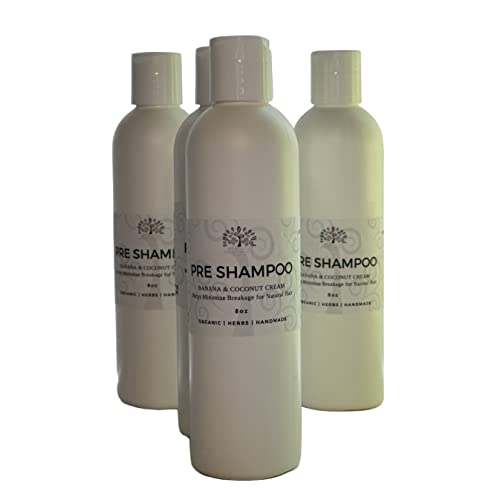 Amazon.com: Pre-Wash Scalp & Hair - Banana & Coconut Cream, Pre Shampoo ...