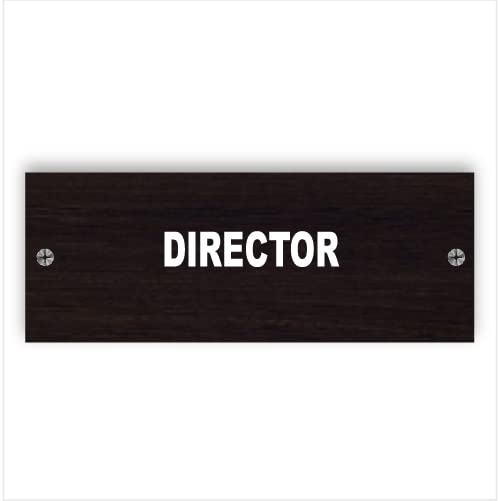 Director, Wooden Office Rooms Name Board, 18mm Thickness Wood Board ...
