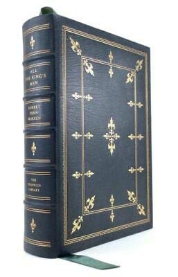1977 All the King’s Men Robert Penn Warren Franklin Library Signed 1st ...