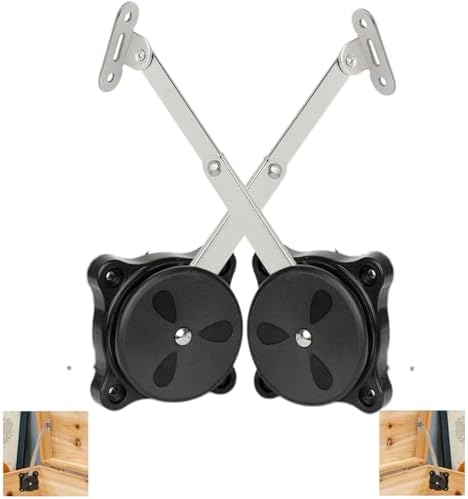 250N Heavy Duty Soft Close Lid Support Hinge, Chest Hinges Heavy Lid ...