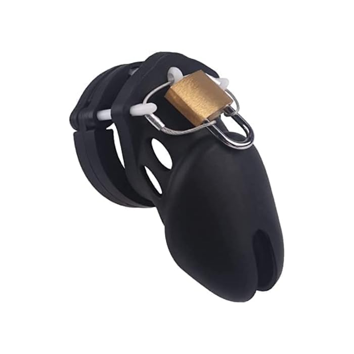 Buy Silicone Chastity for Men Breathable Chastity Device Chastity Cage Devices Lightweight ...