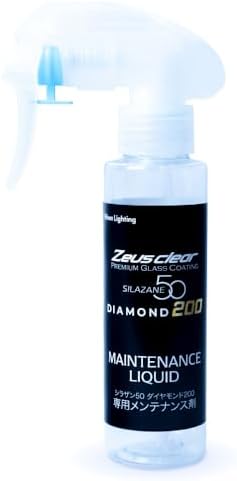 Amazon.co.jp: Zeus clear シラザン50 ダイヤモンド200専用 メンテナンス剤 100ml : 車＆バイク