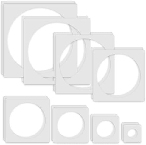 Amazon.com: Giantree 16PCS Circle Stencils for Drawing, Reusable ...