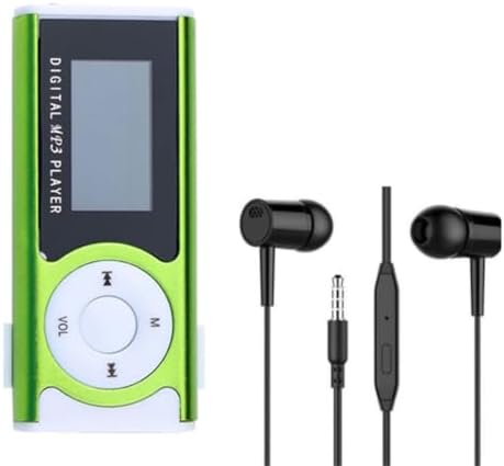 King Shine Portable Mini mp3 Player Clip Design Digital LED Light MP3 ...