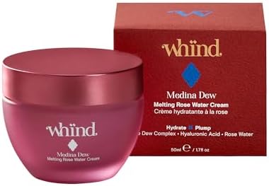 Amazon.com: Whind Facial Moisturizer – Medina Dew Melting Rose Water ...