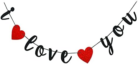 Amazon.com: CODE FLORIST I LOVE YOU Banner,Valentine's Day Proposal ...