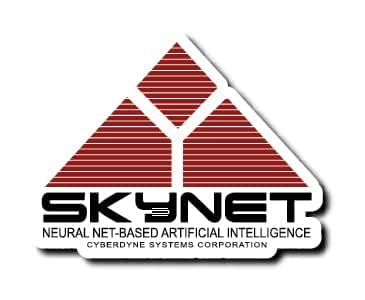 Amazon.com: 317 Graphics - (Set of 3) Skynet Logo Stickers I Vinyl ...