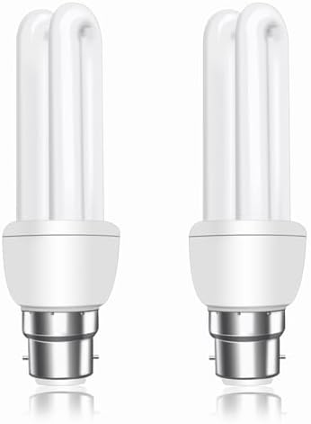 Akynite B22 Energy Saving Bulb 11W, Warm White 2700k, B22d Bayonet Cap ...