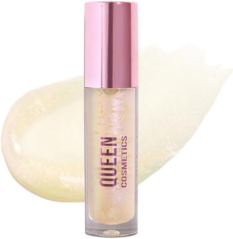 Amazon.com: Queen Cosmetics Lip Plumper Gloss, 0.5 Fl Oz. High Shine ...