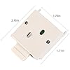 Amazon.com: 4 PCS Mountings Brackets Universal Roller Shade Hardware ...