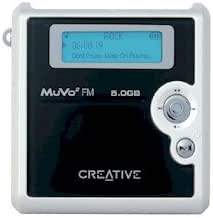 Amazon.com: Creative Labs Hard Drive Player Muvosq5gbk Muvo2 Fm 5gb USB ...