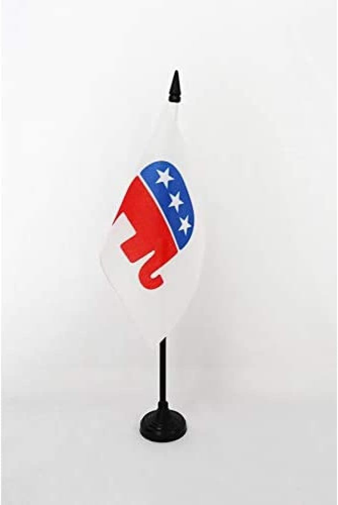 Amazon.com: US Republican Party Table Flag 4'' x 6'' - american ...