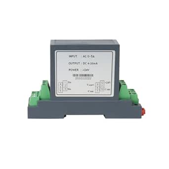 DC Current Sensor,0-5 A Output Signal DC 4-20mA Current Transmitter ...