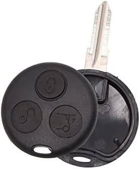 Amazon.com: uxcell New 3 Buttons Car Uncut Insert Key Fob Remote Control Case Shell Replacement ...