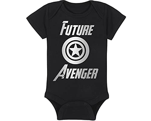 Amazon.com: Superhero Baby Onesie - Future Avenger (0-3 Month - Black ...