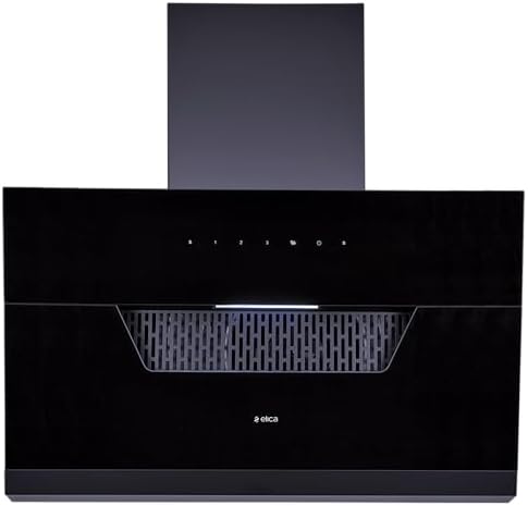 Elica 90cm 1350 m3/hr Filterless Autoclean Angular Kitchen Chimney with ...