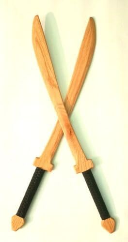 starhandicraftstraders Wooden Toy Sword for Kids | 2 Pack | Knights of ...