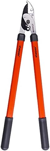 Sharpex Professional Ratchet Anvil Lopper with Compound Action, Sturdy ...