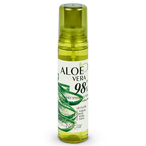 Buy NECLAR - Pure Organic Aloe Vera Gel - Aloe Vera Soothing gel - Aloe ...