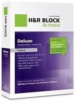 Amazon.com: H&R Block At Home Deluxe Federal 2012