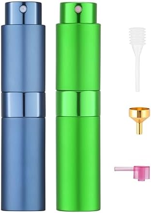 Amazon.com: Tekson 8ml Travel Perfume Atomizer Refillable, Mini Cologne ...