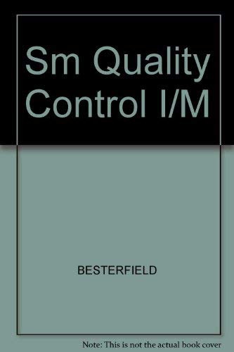 Sm Quality Control I/M: BESTERFIELD: 9780135076583: Amazon.com: Books