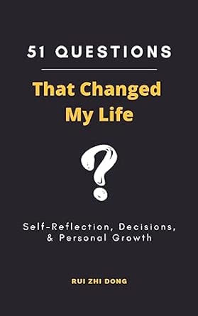 Amazon.com: 51 Questions That Changed My Life: Self-Reflection ...