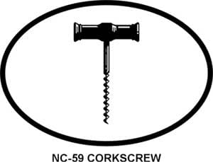 Amazon.com: CORKSCREW Personalized Sticker : Tools & Home Improvement