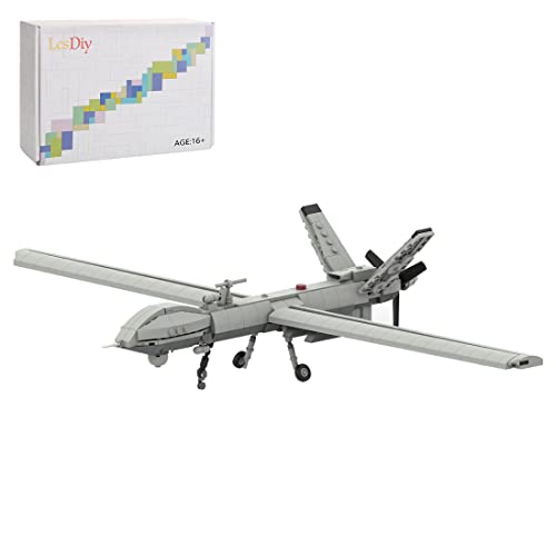 Jetlet WW2 MQ-9 Reaper UAV Airplane Building Blocks Set, Combat ...