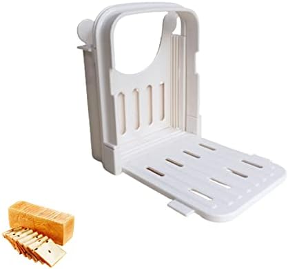 Foldable Bread Slicer Adjustable Cutting Mold Thicknesses Toast Slicing ...