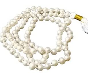 NEELKANTH-GEMS Pearl Moti Mala (Sucha Moti Ki Mala) South Sea Natural ...