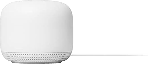 Amazon.com: Google Nest WiFi AC1200 Add-on Point Range Extender - Snow ...