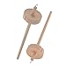 Amazon.com: 2pcs Drop Spindle Yarn Hand Spindle Wooden Weaving Spindle ...