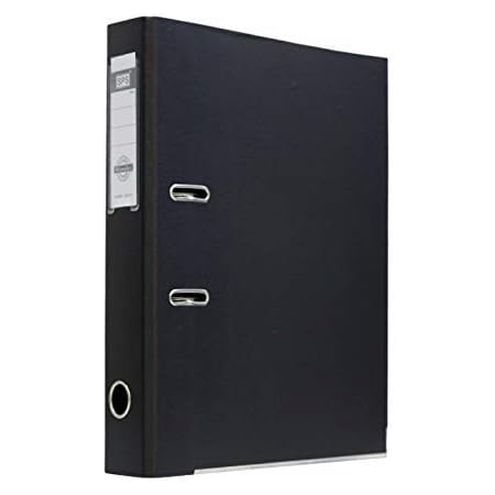 SPS Presents Plastic File Folder Ring Binder File 1501 PVC 1" 2D Ring ...