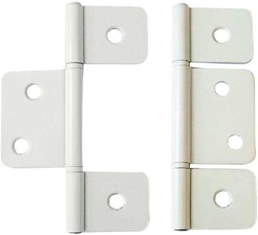 QCAA Flag Three Leaf 3-1/2" Bifold Shutter Hinge for Non-Mortise ...