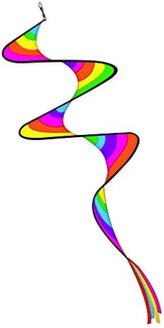 Amazon.com: In The Breeze 4253 Rainbow, 84-Inch Curlie Wind Spinner, 84 ...