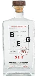 BEG - Modern & Tropical Gin 750ml – Gin Infusionado por 24h - Azul Vibrante que Transforma em ...