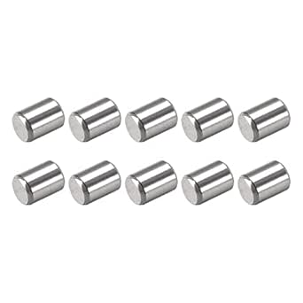 METALLIXITY Dowel Pin (4x8mm) 50Pcs, 304 Stainless Steel Shelf Support ...