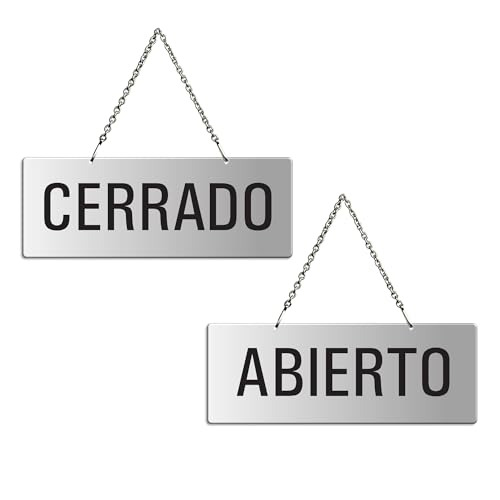 Los "carteles de abierto y cerrado" ideales para tu local