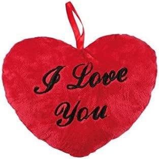 I Love You_Valentines 10cm Red Heart Soft Toy - I Love You : Amazon.co ...