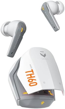 Amazon.com: Machenike TH60 Gaming Wireless Earbuds, Ultra-Low Latency ...