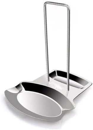 Amazon.com: Lid and Spoon Rest Shelf,304 Stainless Steel Pan Pot Cover ...